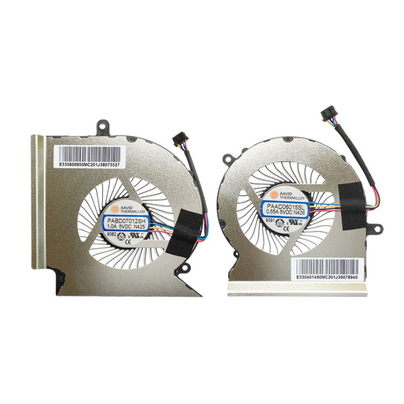 Laptop CPU GPU Cooling Fan for MSI GL65 GE65 GP65 WE65 Raider ...