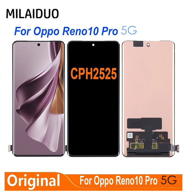 AMOLED Original For Oppo Reno 10 Pro 5G CPH2525 / Reno 11 pro 5G / Reno11 5G CPH2599 LCD Display ...