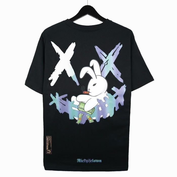 Ric Ricky is Clown SR Rabbit Black Tee (100% Original) | Shopee Philippines