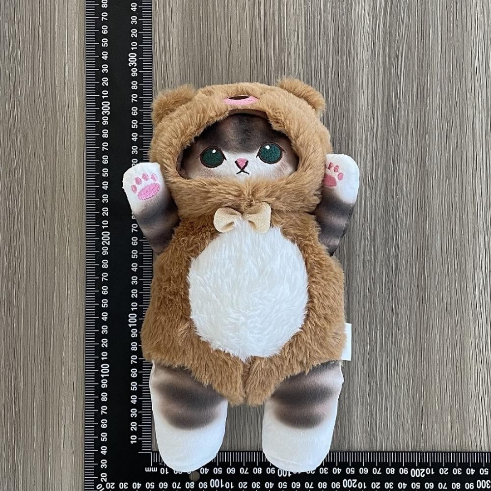 MEIHUA Mofusand Shark Cat Plush Toy, Kawaii Plush Cross-dressing Doll ...