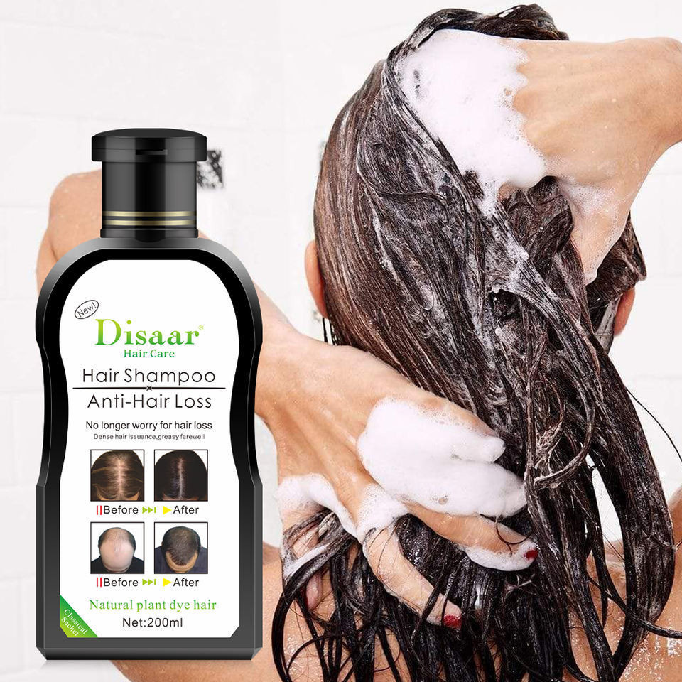 Disaar Natural Plant Hair Growth Shampoo anti-hair loss Hair Care ...
