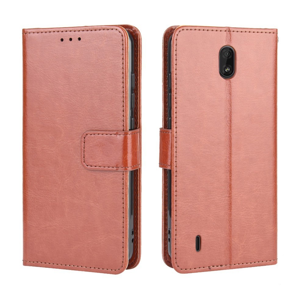 card slot phone case for Flip Case Nokia C1 wallet Leather Back Cover ...