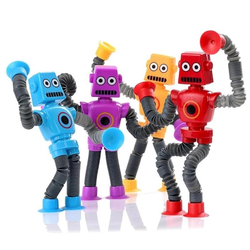 Suction Cup Giraffe Robot Toys Cartoon Parent-child Interactive Various ...