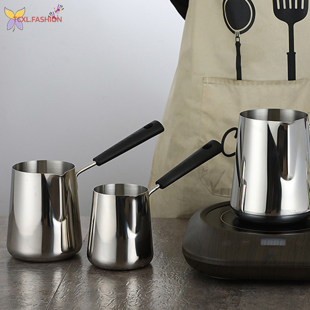 Milk Pot For Induction Cooker Use Sturdy Oil-Saving Small Fryer Pot For ...