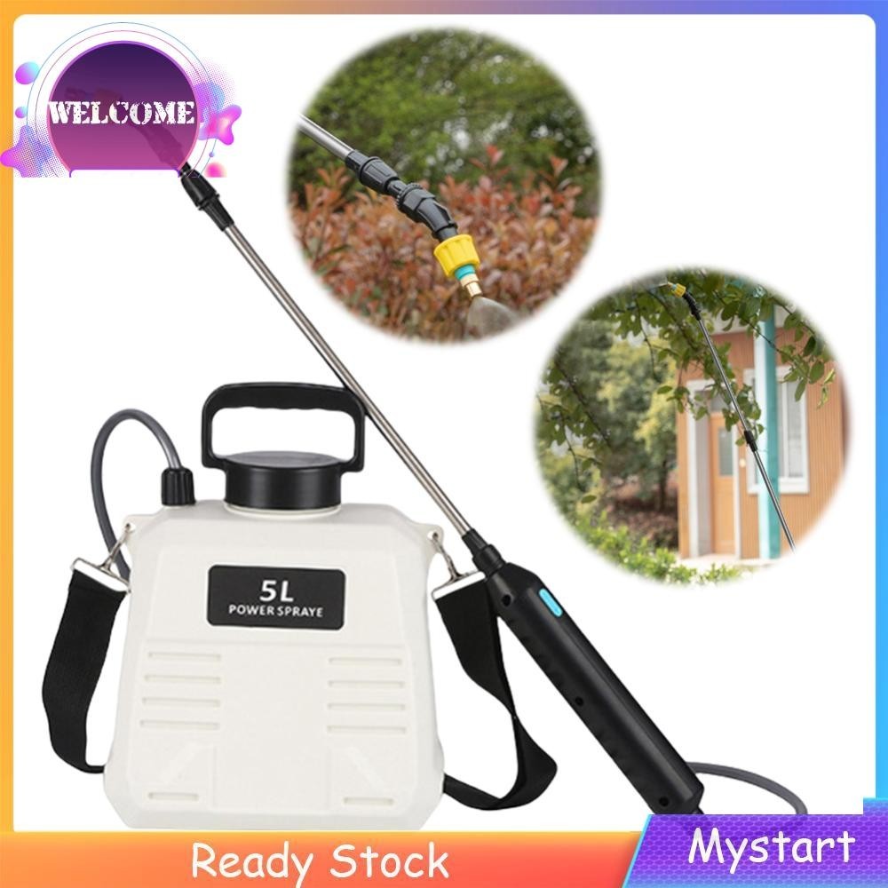 5L/8L Electric Sprayer with 3 Mist Nozzles Battery Powered Sprayer ...