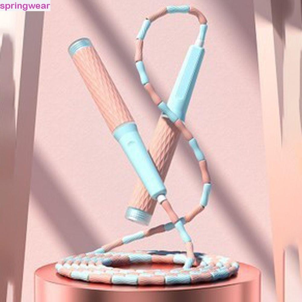 SPRINGWEAR Skipping Rope, Adjustable Soft Beaded Strong Flexibility ...