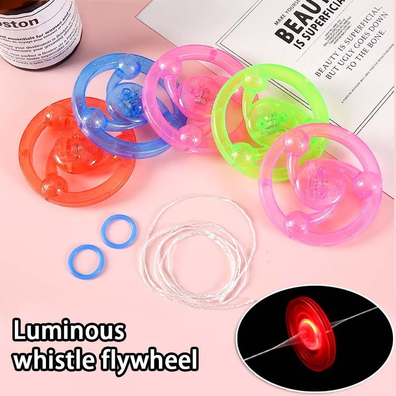 Luminous Steering Wheel With Pull Whistle Sound Line Flashing Swivel ...