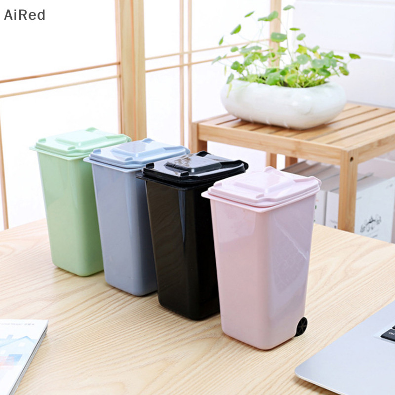 AiRed Mini Desktop Cat Litter Trash Small Tabletop Trashbox Desk ...