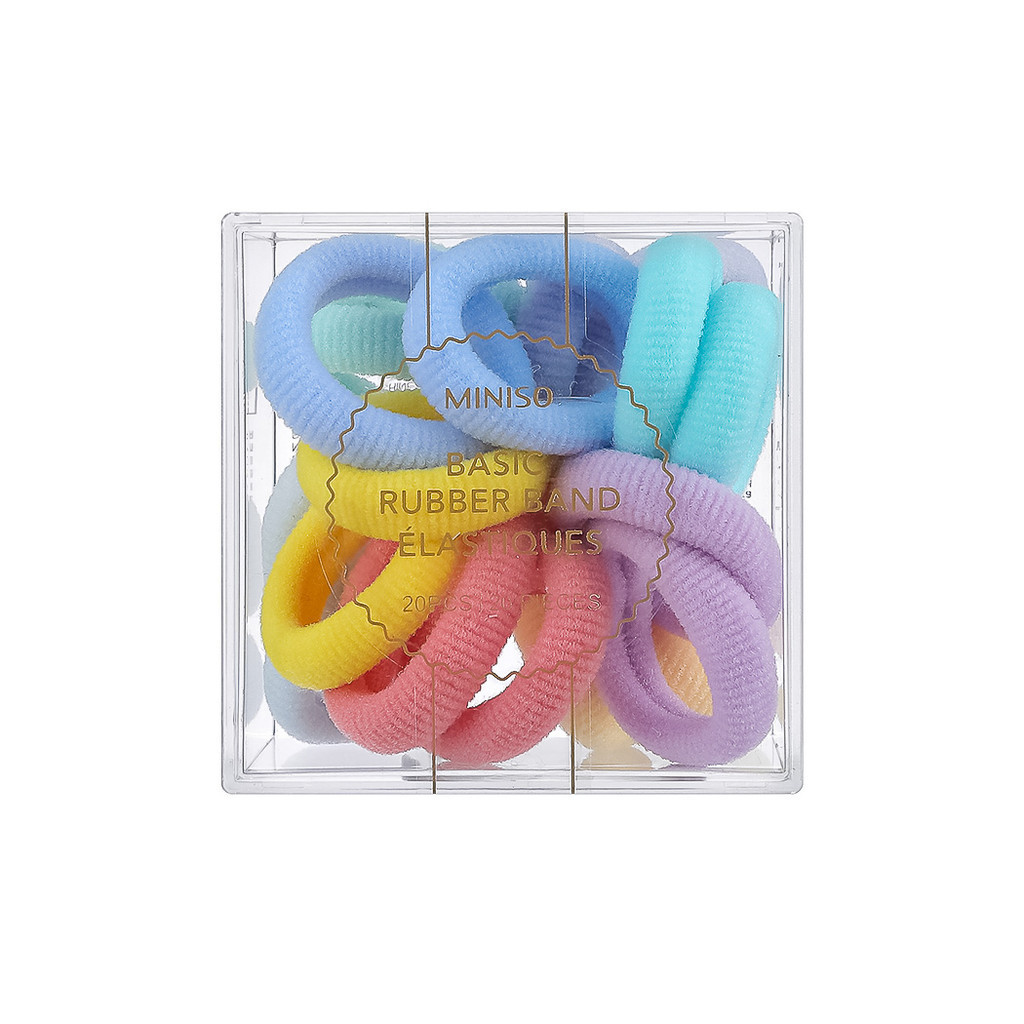 MINISO Mini Towel Ring Rubber Band 20pcs | Shopee Philippines