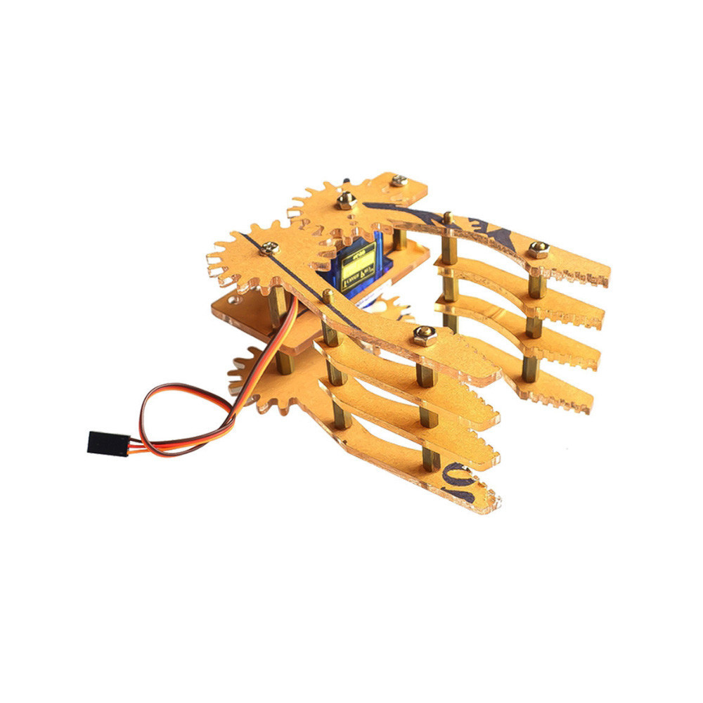 Acrylic Robot Claw Manipulator Arm Sg90 Servos Smart Robot Gripper For