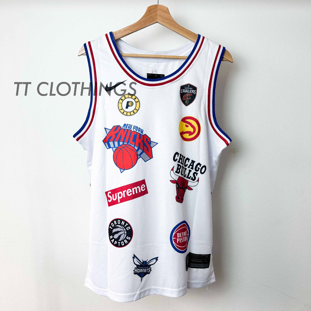 [CNY PROMO!] Supreme x Jordan 23 (White) Collaboration NBA Basketball ...