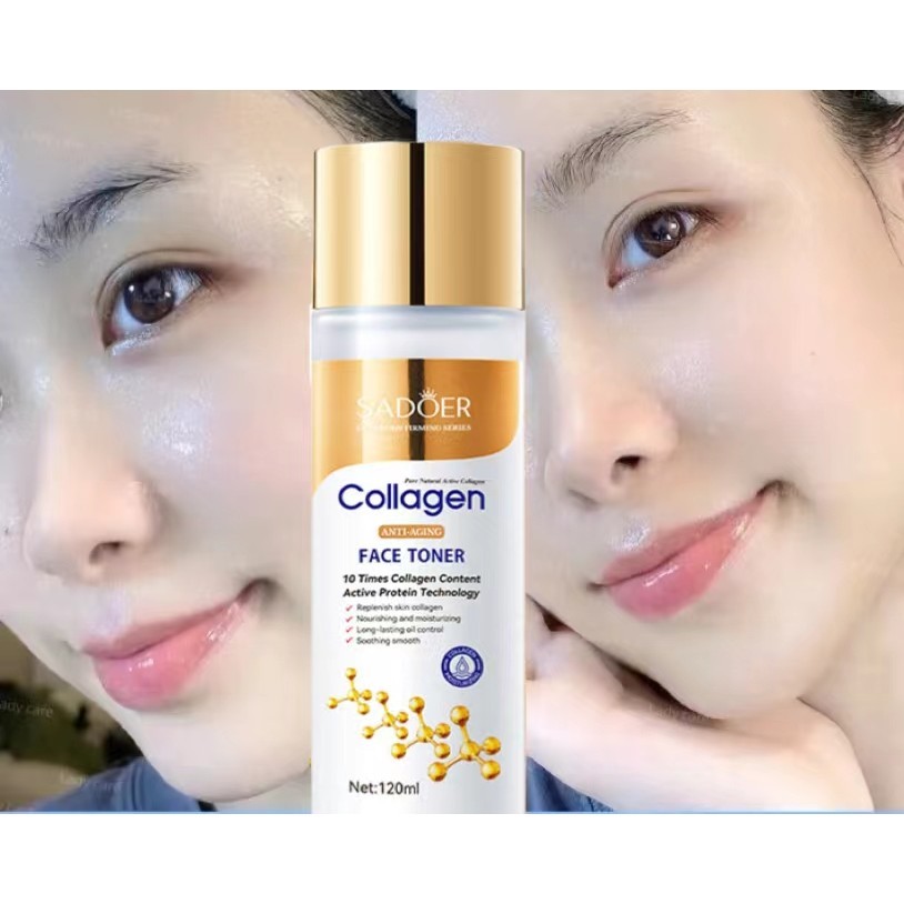 Whitening SADOER Collagen Toner Toner Remove Melasma Acne Moisturizing ...