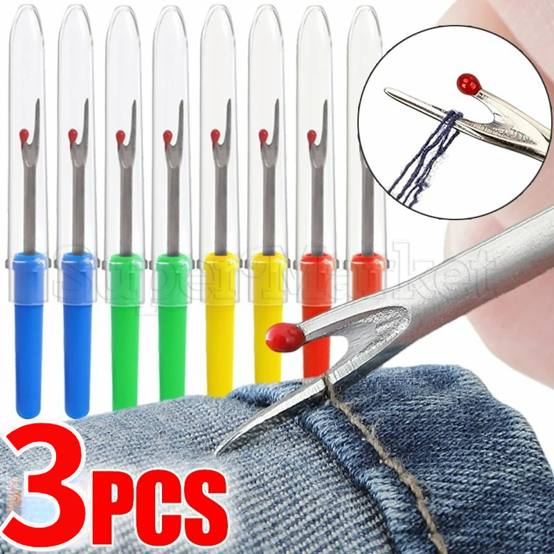 1/3PCS Sewing Seam Ripper Kit - Stitch Thread Unpicker - for DIY ...