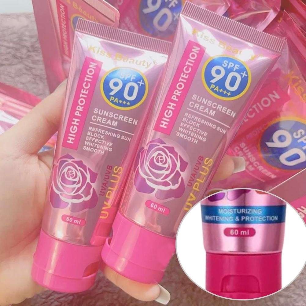 Sunscreen Dream World Sunscreen Cream Spf 90+ High Protection UV PLUS 60ml Skincare Facial Skin ...