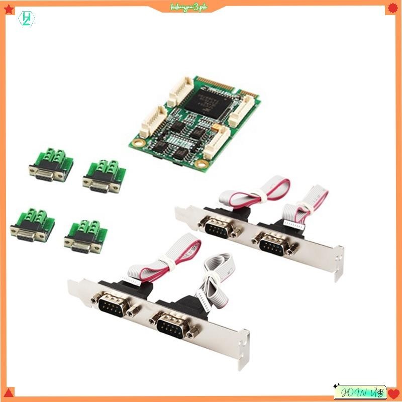 hzhaiyaa3.ph # Mini PCIe 4 Ports RS422 RS485 Db9 Com Half Size Mini PCI ...