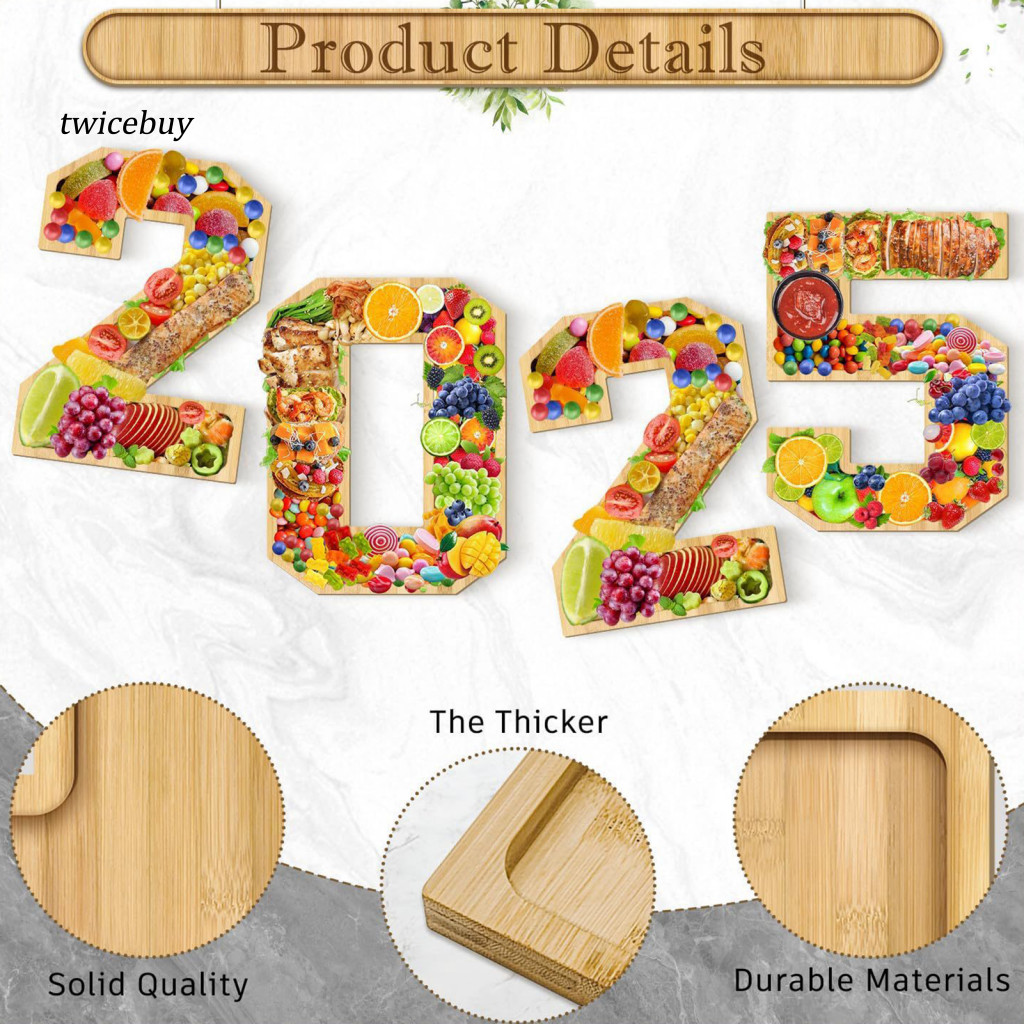 [TY] Wooden Food Presentation Board Wooden Fruit Tray 2025 Graduation ...
