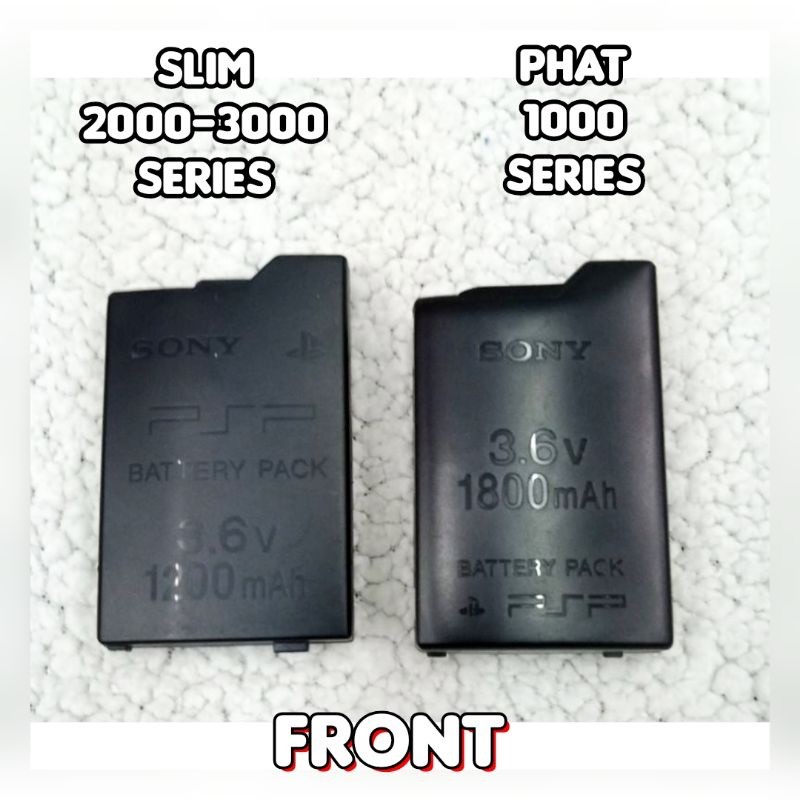PSP BATTERY - SLIM OR PHAT (TESTED BEFORE SHIP 300% WORKING) | Shopee ...