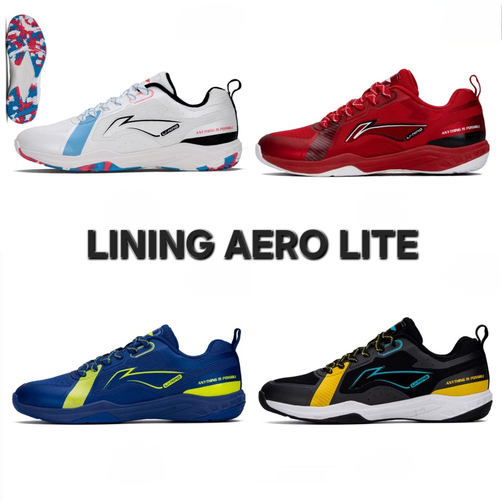 ORIGINAL LINING AERO LITE Badminton Shoes | Shopee Philippines