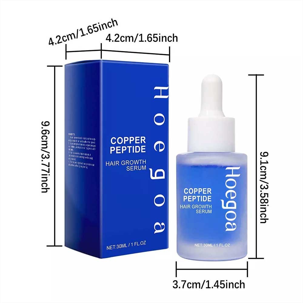 2pcs Hoegoa Copper Peptide Hair Growth Serum Nourishes Scalp | Shopee ...