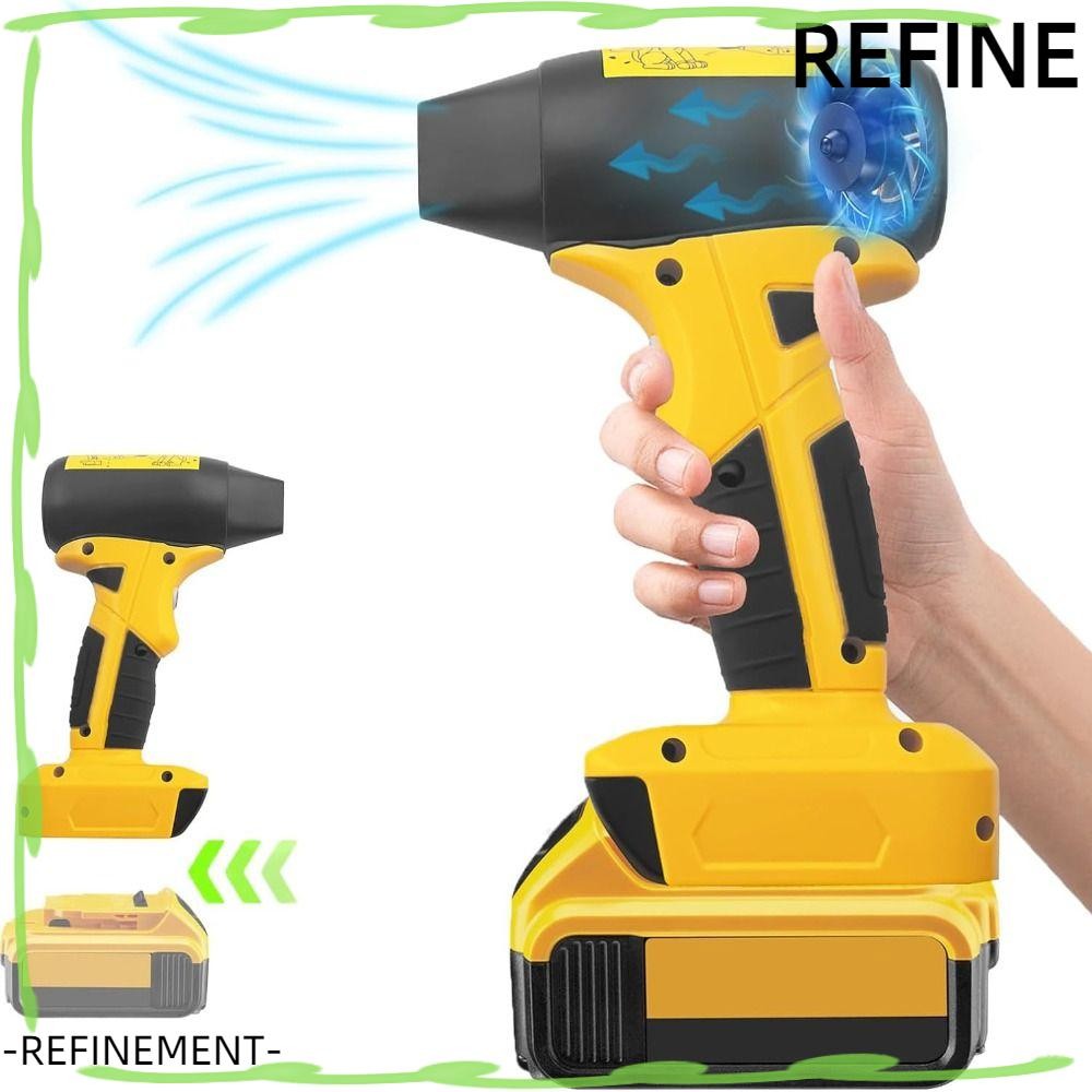 REFINEMENT Jet Fan Mini Blower, 130000 RPM Brushless Motor Cordless Air ...