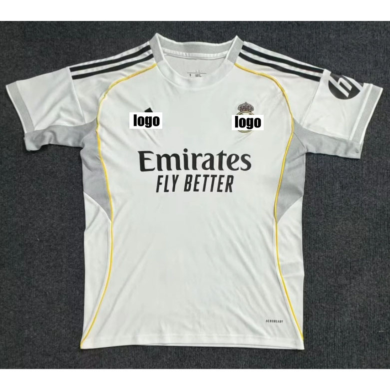 Fans 25 26 Rma Home MBAPPE BELLINGHAM VINI JR Rmd Soccer Jerseys ...