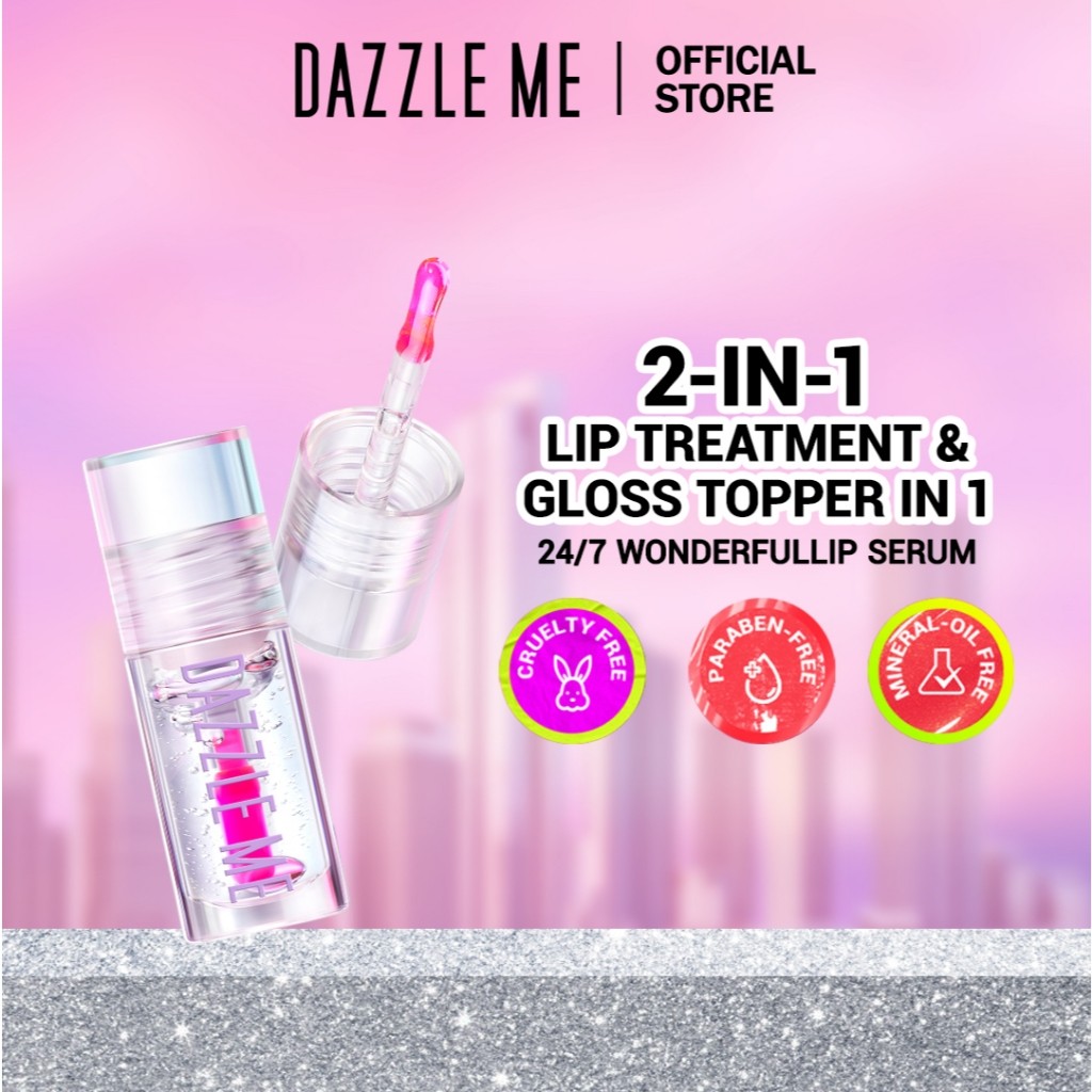 DAZZLE ME 24/7 Wonderfullip Serum -Lip Shine Lip Serum Lip Care Nourishing Serum Lip Balm ...