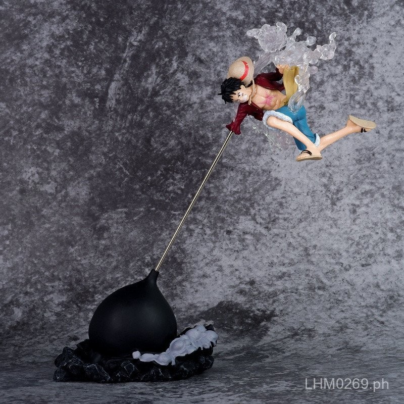 Luffy Model Straw Hat Luffy Flying Battle Figure Gear Third Three Gear ...