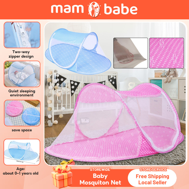 Baby Folding Mosquito Net Kids Portable Foldable Anti Mosquito Net ...