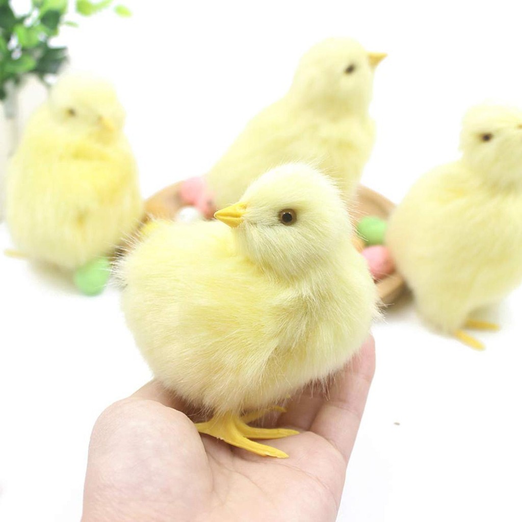 Simulation Chick Plush Doll Children Plush Toys Cute Chicken Plush ...