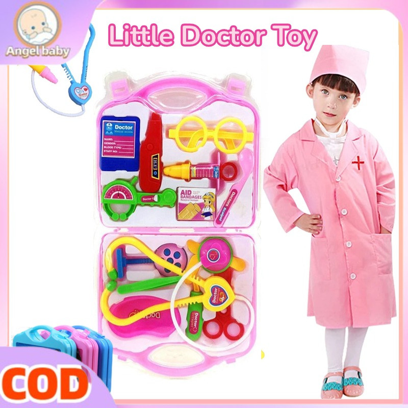 Kids Cosplay Clothes Boys Girls Doctor Nurse Uniforms Role Play Party ...