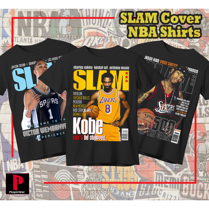 SLAM Cover Shirts (Batch 1)| Asian Size | Cotton | Unisex | Shopee ...