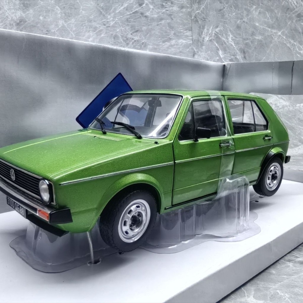 Solid 1/18 Volkswagen GOLF GOLF L Alloy Car Model Two-Open Door ...