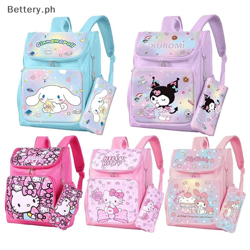 Kawaii Sanrio Backpack Kuromi Cinnamoroll Large Capacity Student Bag ...