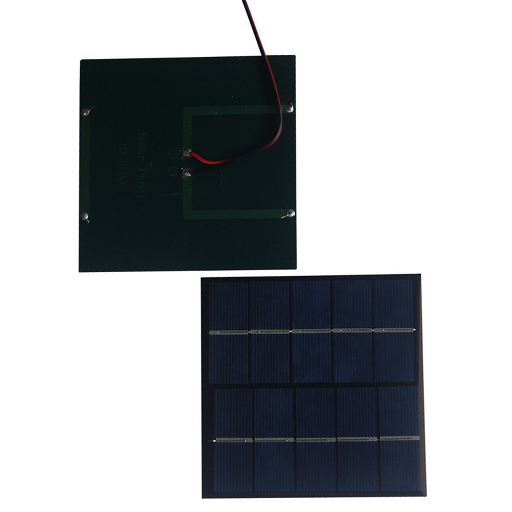 1.2W 5V Solar Panel Portable Solar Battery Charger Small Power ...