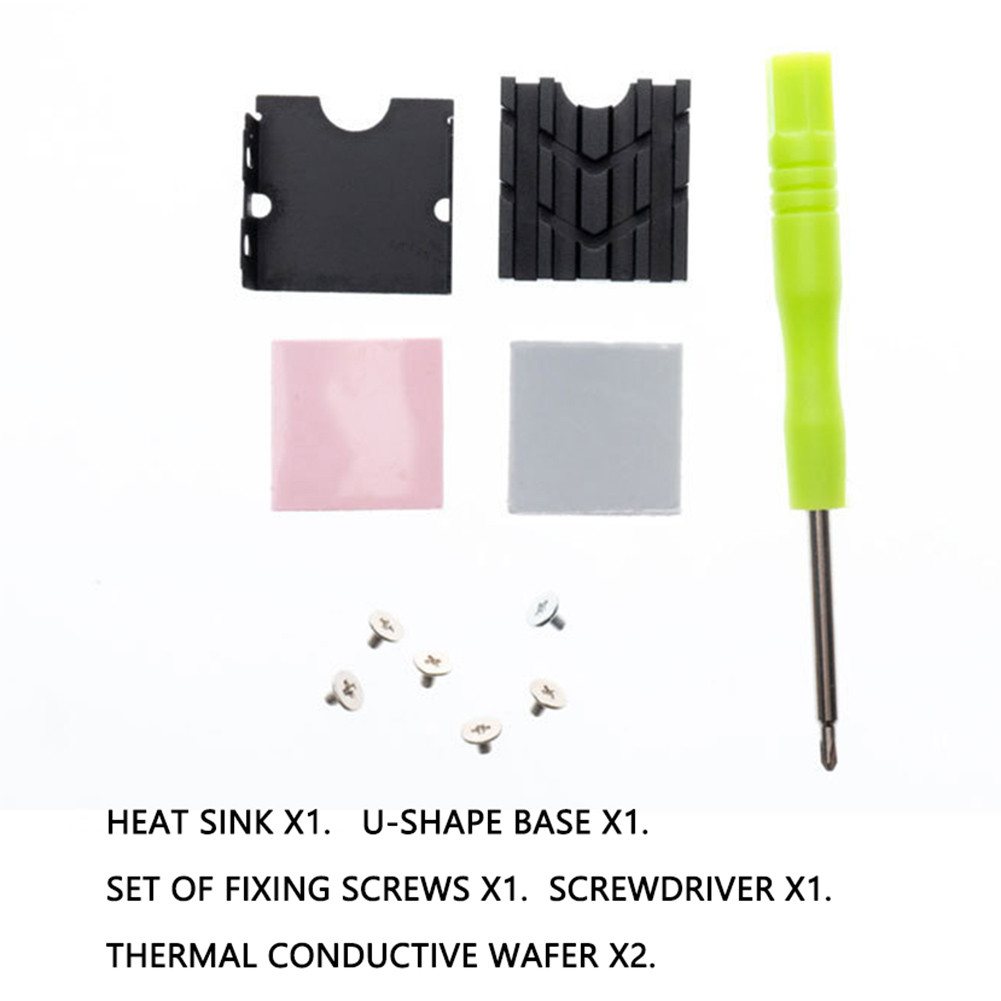 M.2 Solid Disk Drive Radiator M.2 NVME 2230 SSD Heatsink with Thermal ...