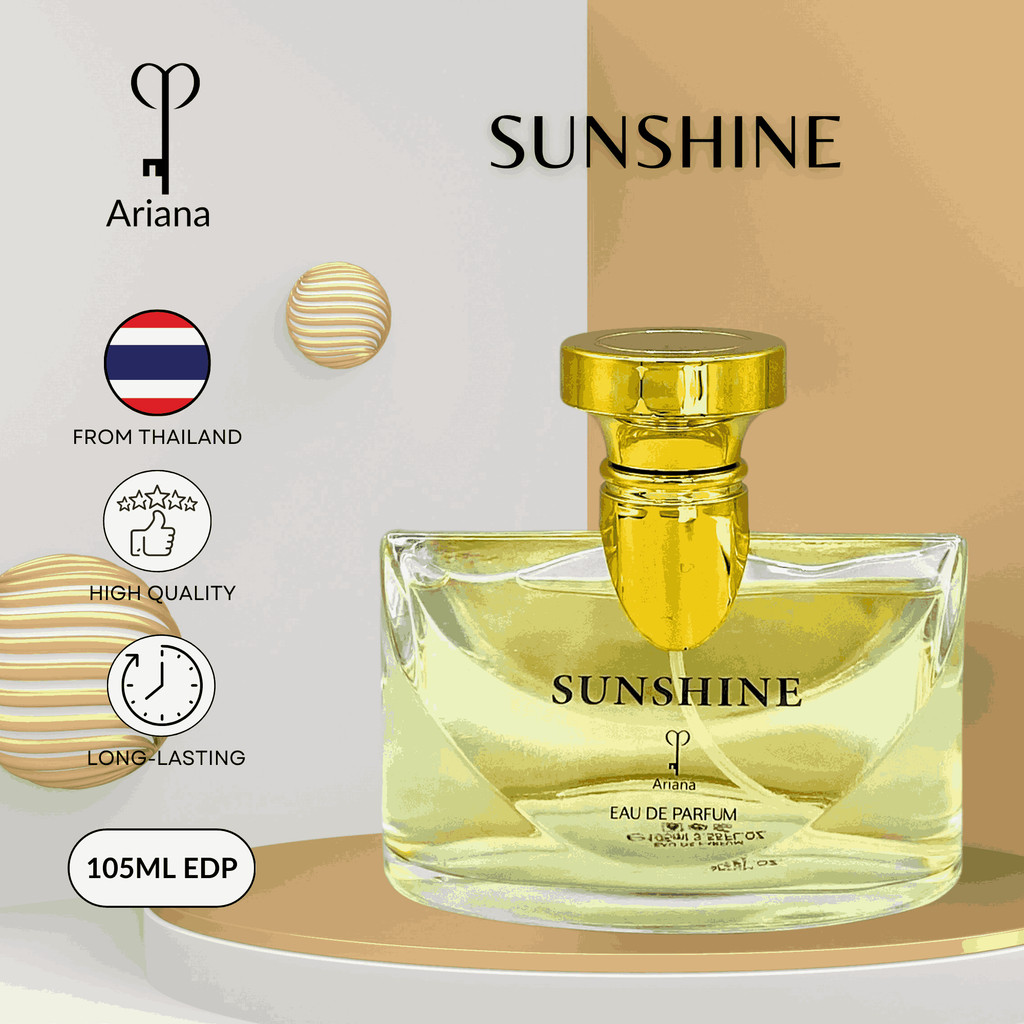 ARIANA Sunshine Perfume For Women 105ml Long lasting EDP Fragrance ...