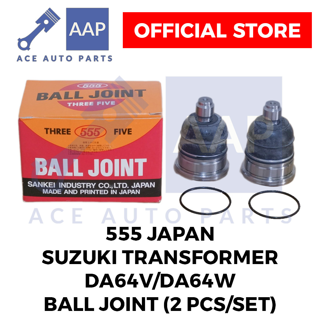 555 Japan Suspension Arm Ball Joint for Suzuki Transformer DA64V DA64W ...