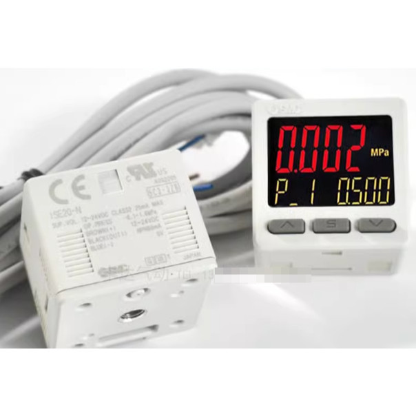 SMC digital pressure switch ISE20-N vacuum pressure gauge | Shopee ...