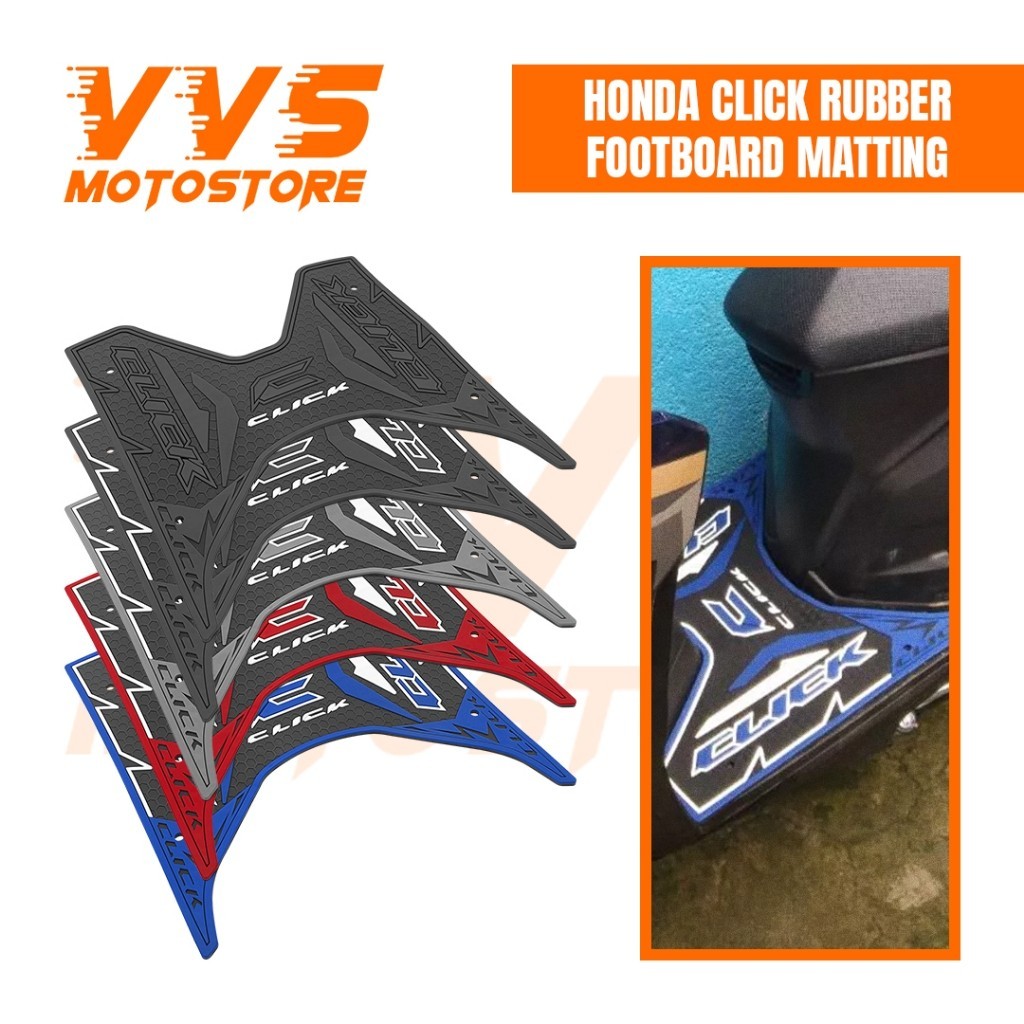 Honda Click Rubber Footboard Matting With Bolts Made in Thailand ...