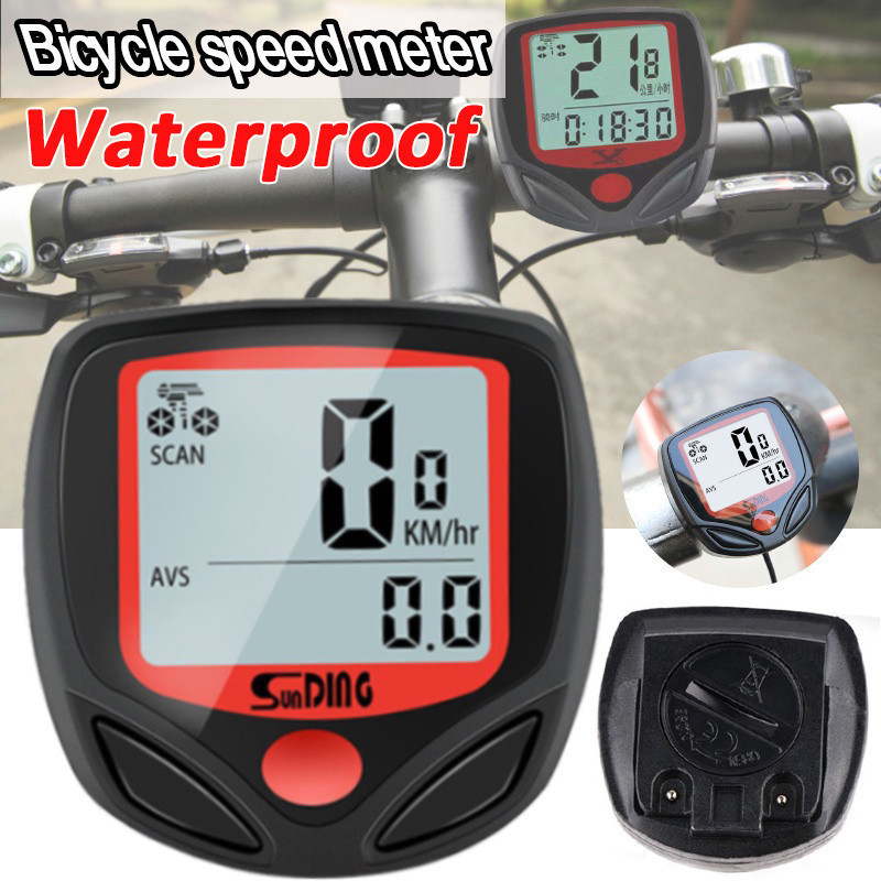 Cycling Computers GPS Waterproof MTB Road Bike Odometer Speedometer ...