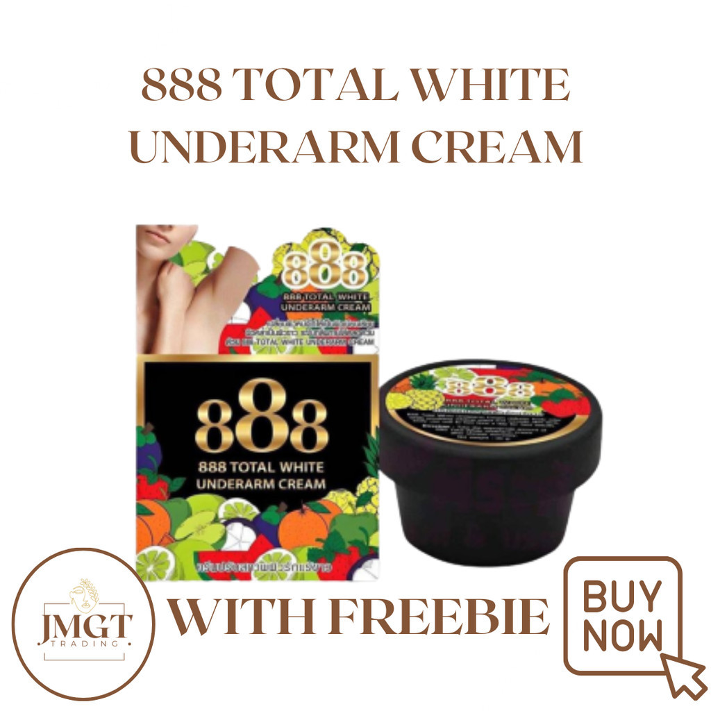 888 Total White Underarm Cream | Shopee Philippines