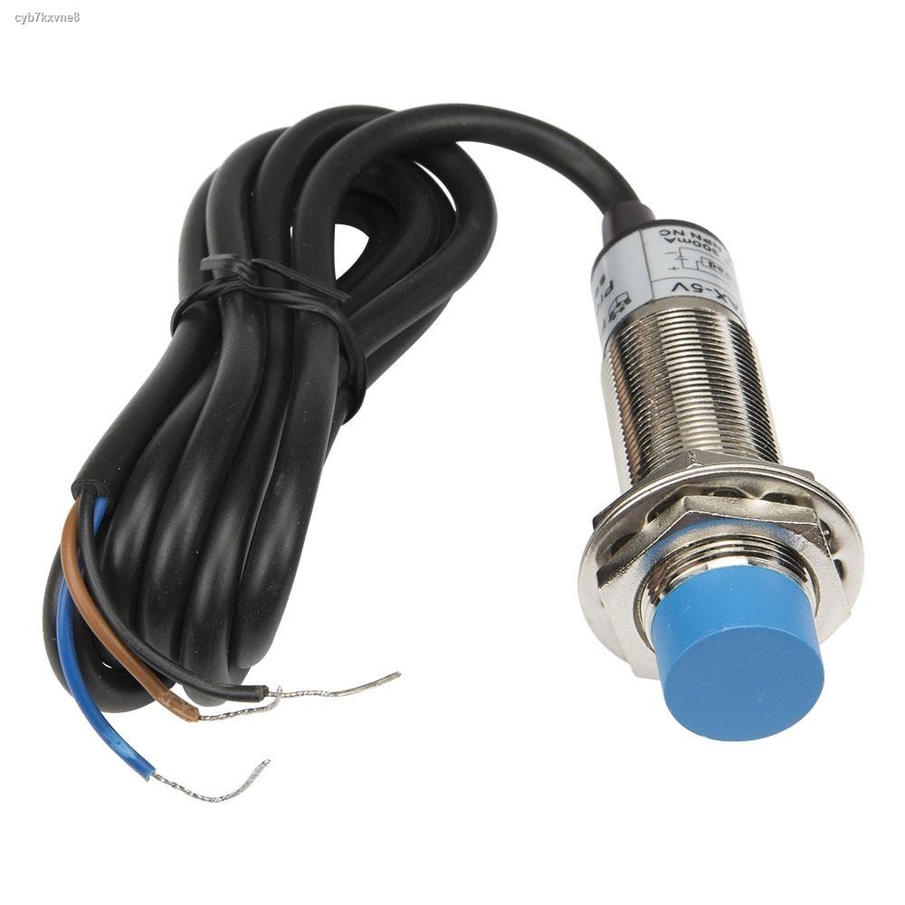 M18 8mm sensing DC 5V NPN NC LJ18A3-8-Z/AX-5V cylinder inductive proximity sensor switch work ...