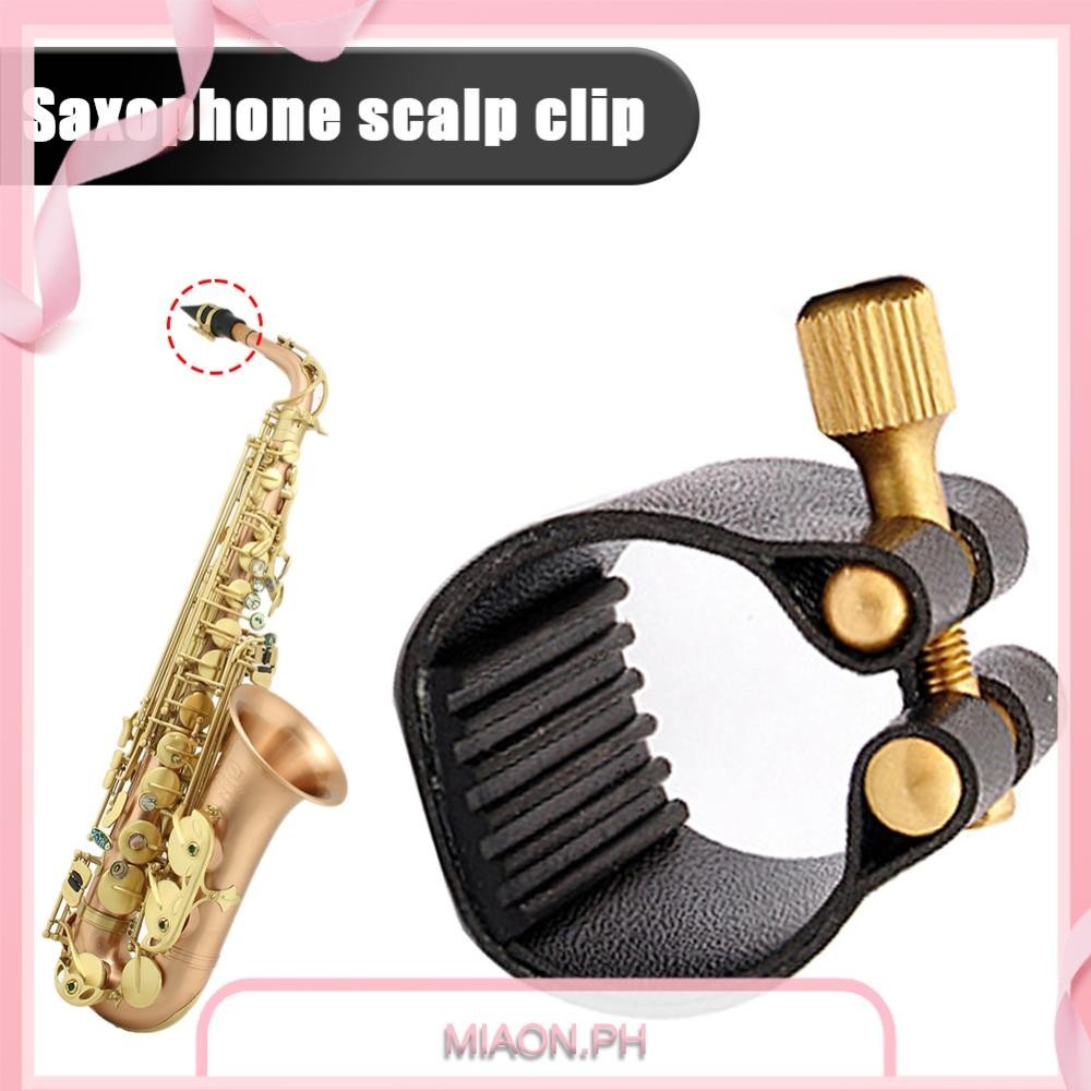 [miaon.ph] Fastener Clip Ligature Sax Mouthpiece Clamp for Alto ...
