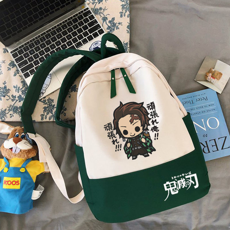 Demon Slayer Backpack student school bag kamado tanjiro kamado nezuko ...