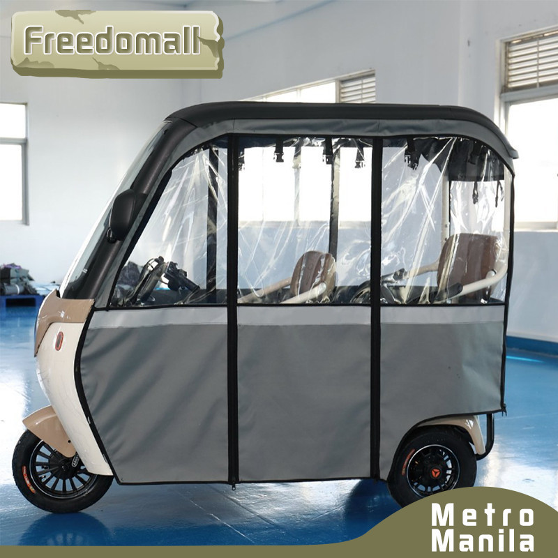 C16 Tricycle Rain Cover With Curtain All Inclusive Raincoat For C16 ...