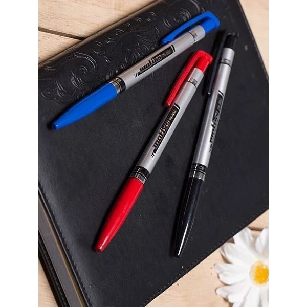 1 Big Nib Thien Long Ballpoint Pen, Blue Ink Ballpoint Pen, Office ...