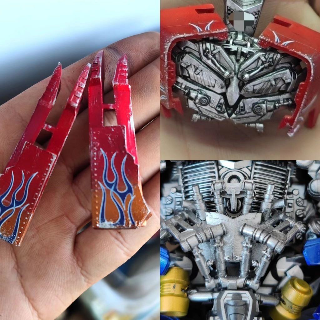 [QIONGREN]Threezero DLX/MC003 Optimus Prime abdominal muscle ...