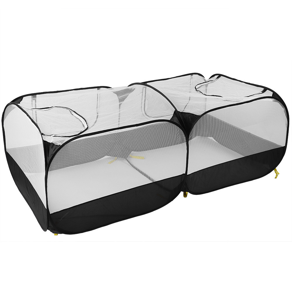 Portable Chicken Run Coop Foldable Small Animal Pen Outdoor Pet Fence ...