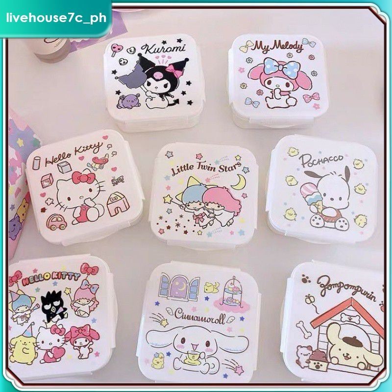 Sanrio Cute Lunch Box,Microwaveable Lunch Box,Cartoon Crisper Box With ...