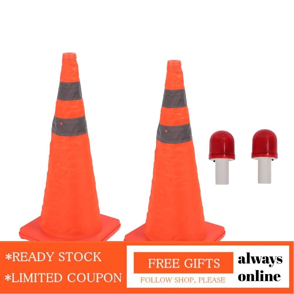 Alwaysonline Collapsible Traffic Cones Road Multi Functional Portable ...